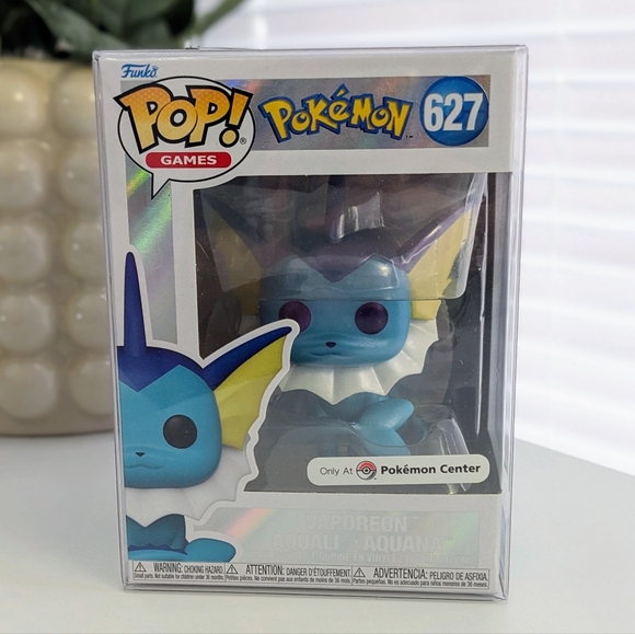 Funko | Toys | New Vaporeon Pokemon Funko Pop Pearlescent Pichu Pokemon ...